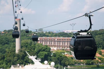 Singapore Cable Car: Soaring Above Sentosa with Best Views