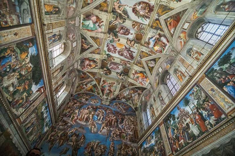 The Sistine Chapel Ceiling | Masterpiece of Michelangelo