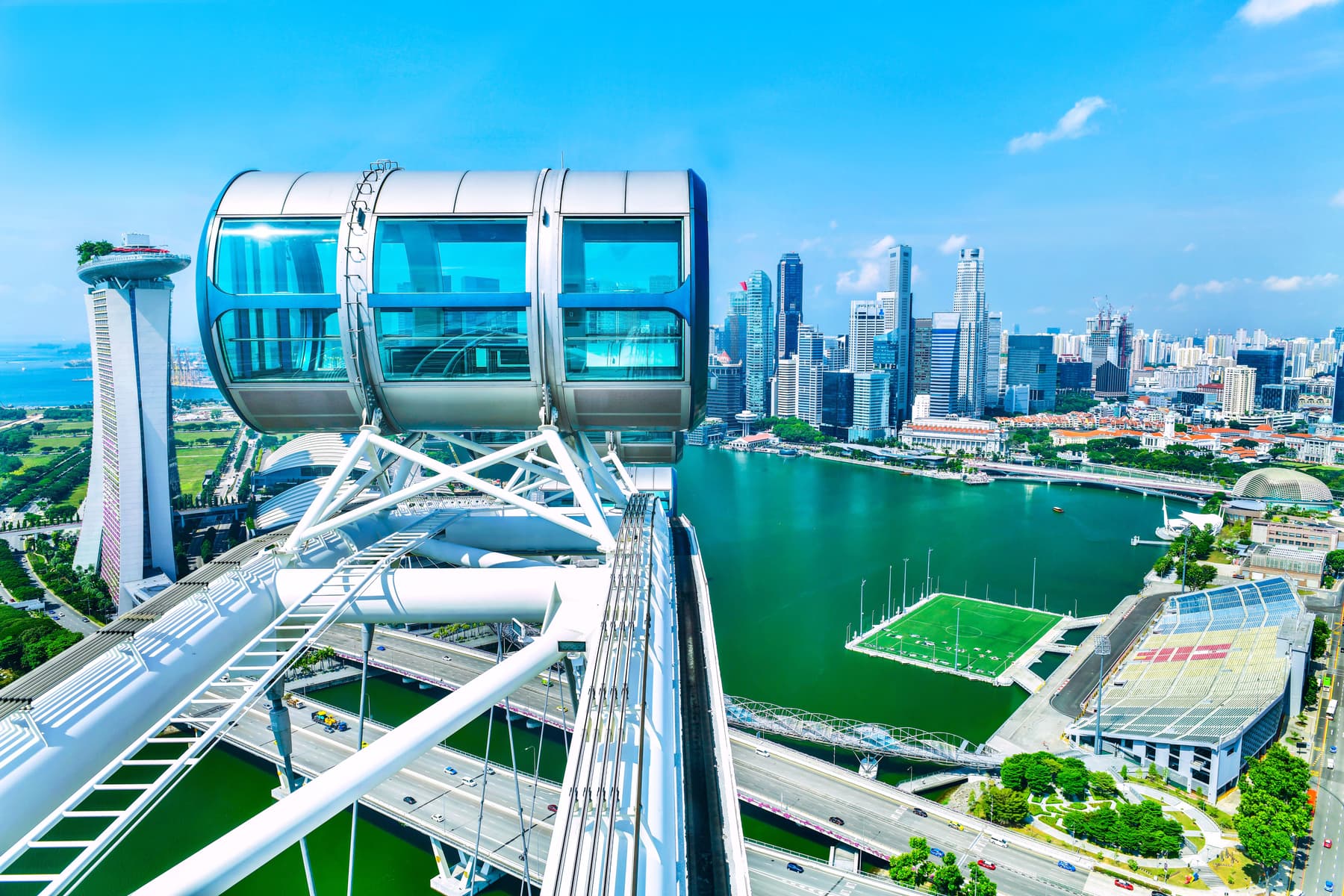 Singapore Flyer: Iconic Skyline Views And Thrilling Adventure!