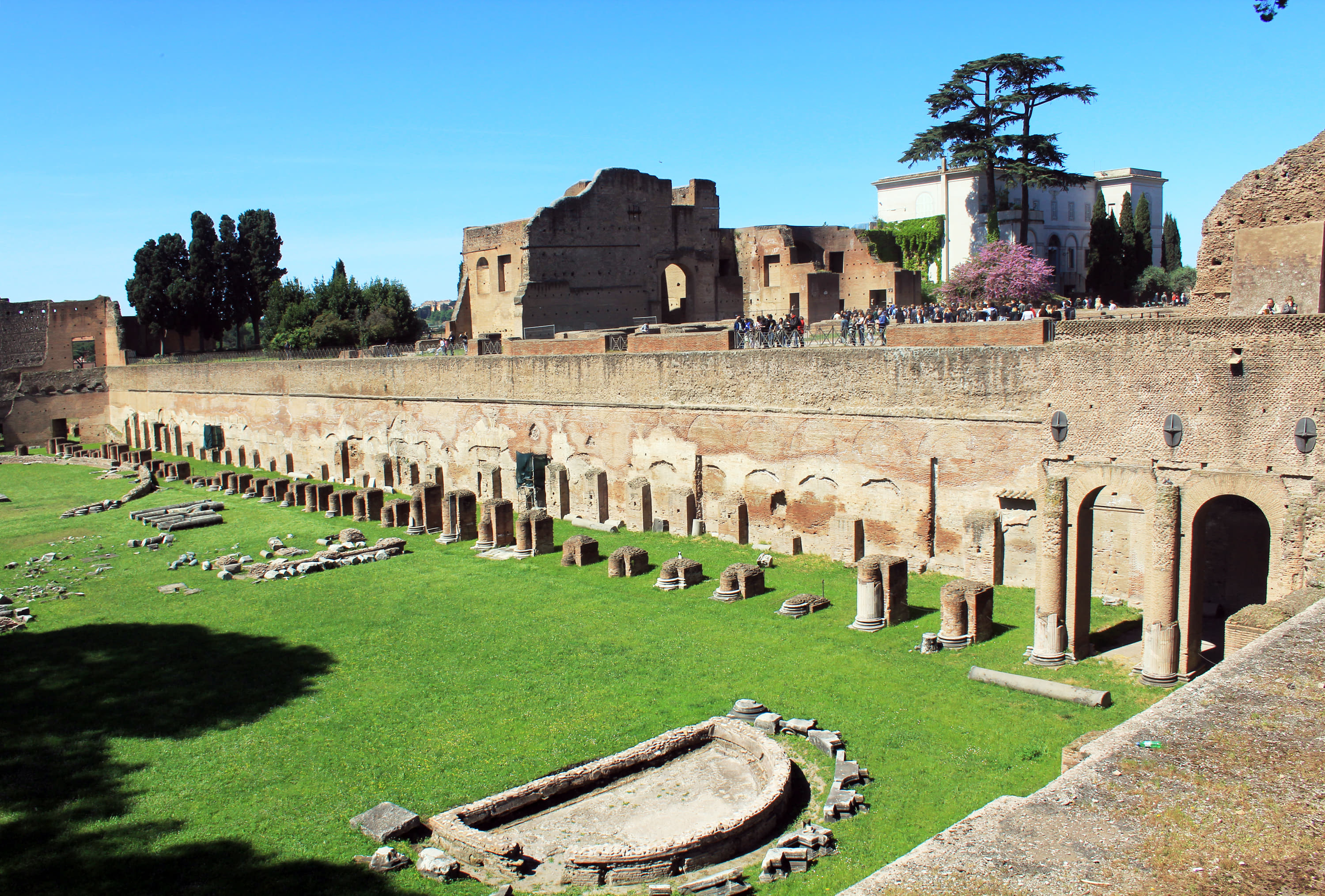 3000 Years Of History On Romes Palatine Hill Italy
