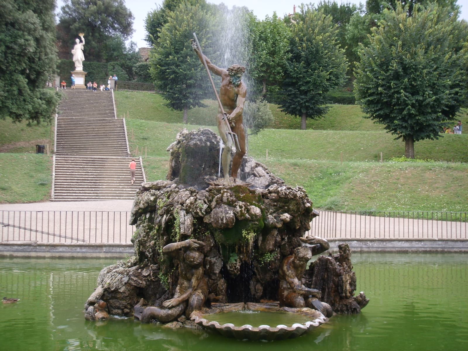 Boboli Gardens Statue Of Abundance