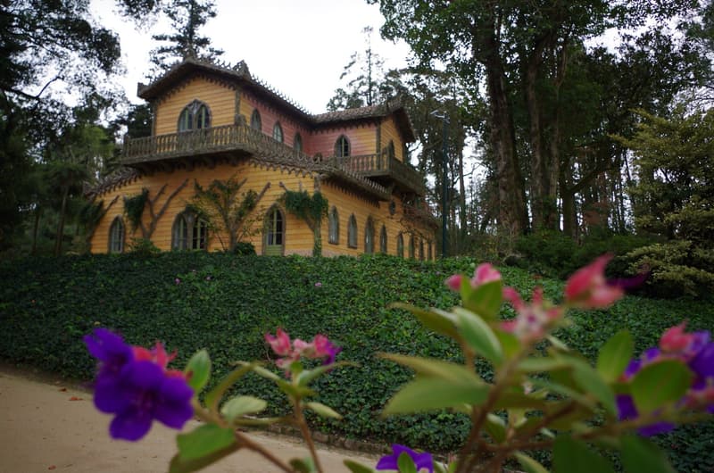 Parque da Pena: un exuberante jardín verde del Palacio Nacional de Pena