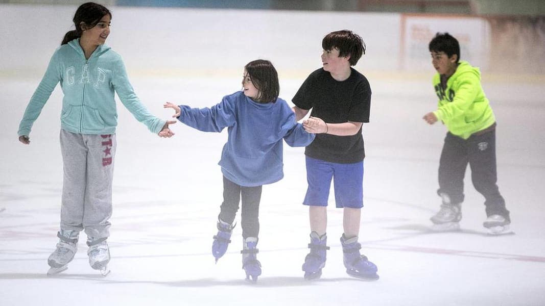 Ice Skating at Imperial World Ice Skating, Bangkok!
