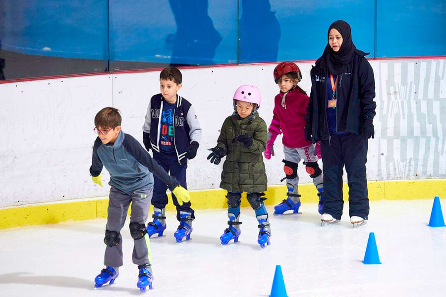Ice Skating at Imperial World Ice Skating, Bangkok