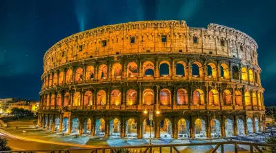 Colosseum at Night | Rome's Iconic Landmark Under the Stars