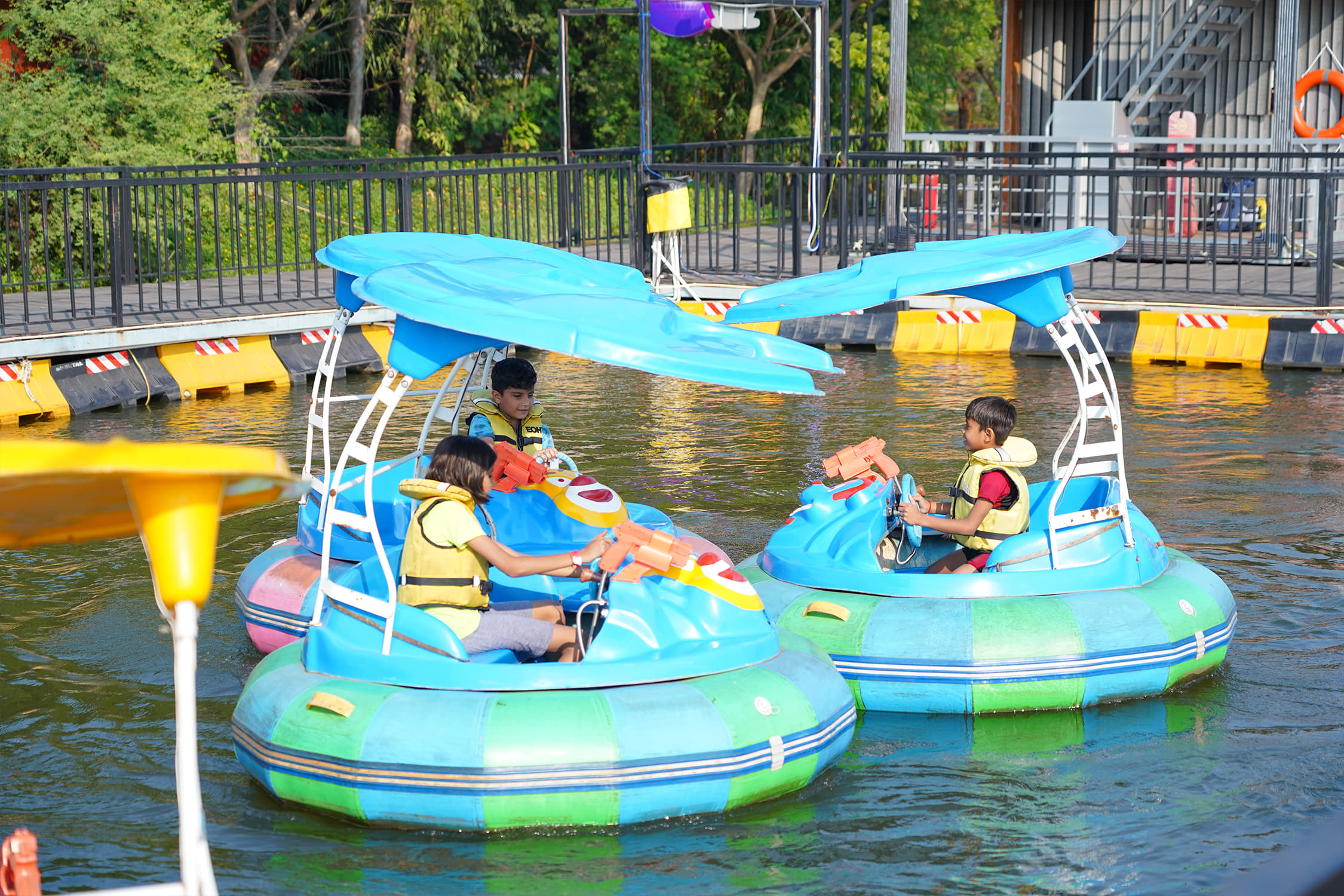 Bumper Boat Ride at Sujan Ganga Nahar, Bharatpur | Book Now!